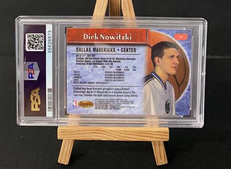 【长安代卖】1998 Topps Bowmans Best 独行侠 小牛 新秀rc 德克 诺维斯基 诺维茨基 正新秀base 实卡好看