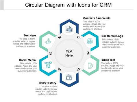 Circular Diagram With Icons For Crm Ppt PowerPoint Presentation Styles Background Image