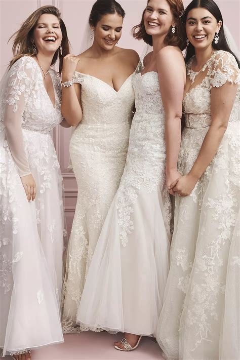 As Is Beaded Lace Mermaid Plus Size Wedding Dress Davids Bridal