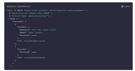 Airtable Api Patch Request Fails In Adf Microsoft Qanda