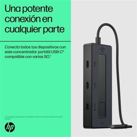 Hp Concentrador Multipuerto Usb C 4k