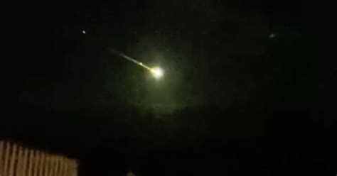 What Was The Meteor Seen Over Scotland And Where Did It Land Daily Record