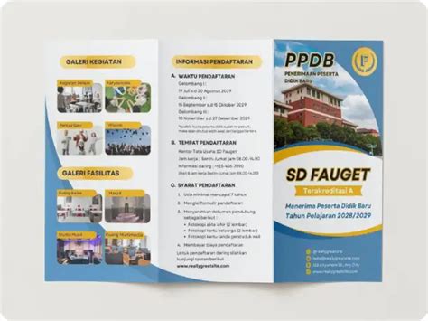 Cetak Brosur Ppdb Solusi Promosi Sekolah Yang Efektif