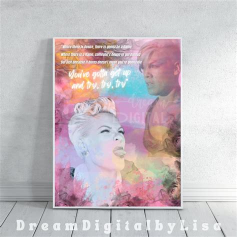 Pnk Try Downloadable Print Pnk Poster Pnk Ts Instant Etsy