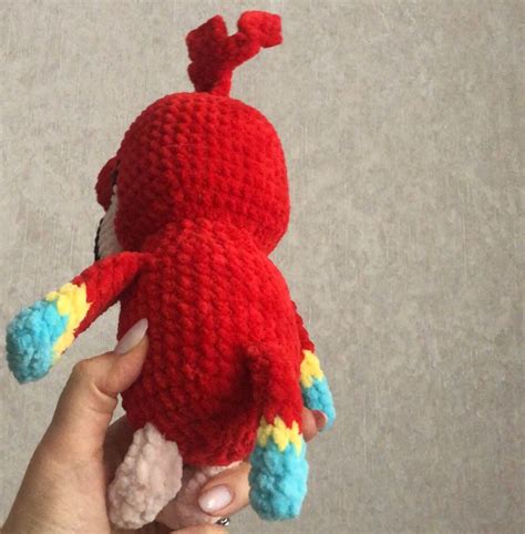 Inspired By Minecraft Plush Parrot Minecraft Plushies Etsy