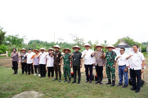 Wujudkan Ketahanan Pangan Yang Mandiri Polri Lauching Gugus Tugas