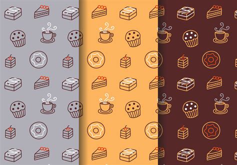 Free Bakery Pattern Vector 123308 Vector Art At Vecteezy
