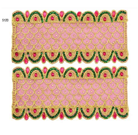 Zari Work Net Mata Ji Ki Chunni For Temple At 240 Dozen In New Delhi
