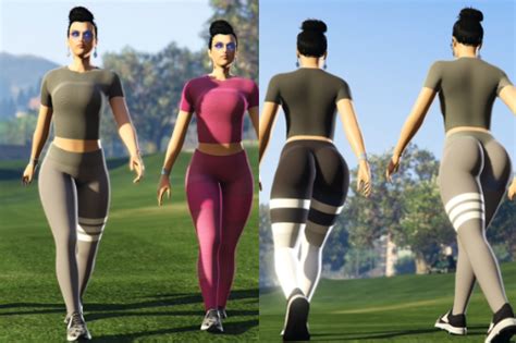 Mp Female Tight Fabric Gymnastic Leggings Top Full Body Mod Gta5