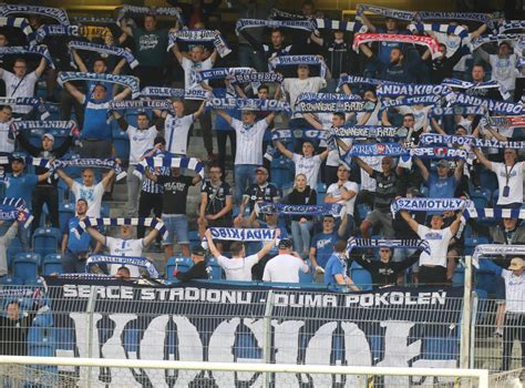 Lech Poznań Pogoń Szczecin Kibice wrócili na trybuny po zamknięciu
