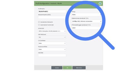 Android Wlan Profil Mit Wpa3 Und Erweiterten Konfigurationen