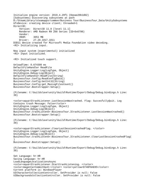 Output Log Pdf Computing Software