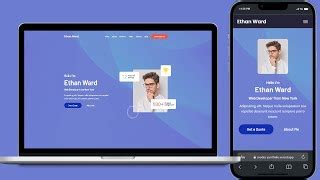 Build Personal Portfolio Website Using HTML CSS Free D Doovi