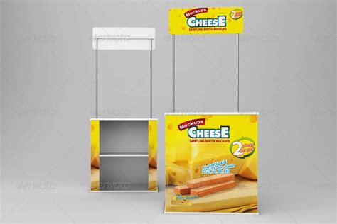 Sampling Booth Mockups Booth Booth Design Mockup