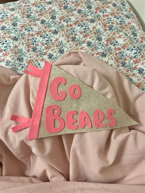 Pennant Felt Flag For Dorm Decor Dorm Room Diy Dorm Room Decor Diy Dorm Room Crafts