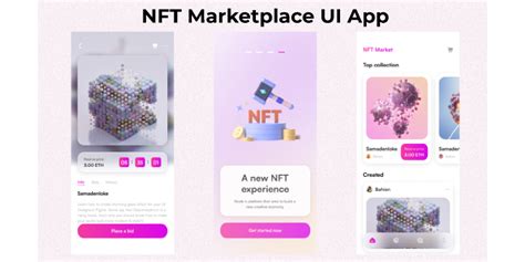 Nft Marketplace Ui App Figma