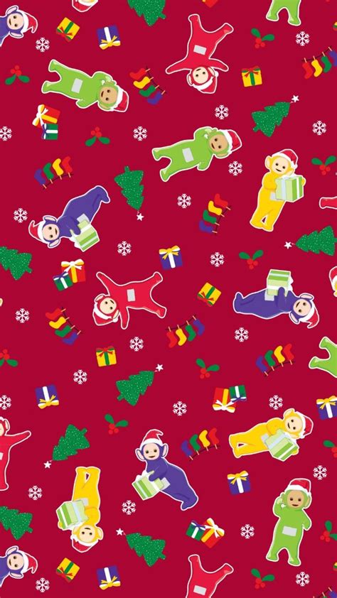 Teletubbies Winter Holiday Phone Wallpaper In 2025 Iphone Wallpaper