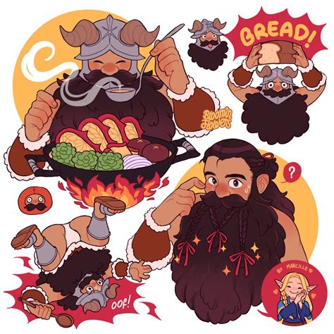 Funny Dungeon Dwellers Dungeonmeshi Fili Mercado