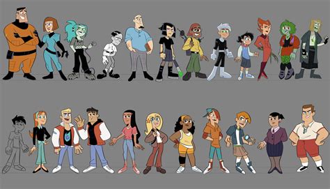 Danny Phantom Characters All Grown Up Fanart All Grown Up Nbkomputer