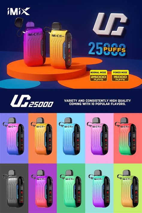 Imix Uc25000 Disposable Vape Mix Berries Get Smokes Online
