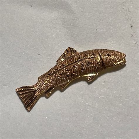 Fish Tie Tack Etsy