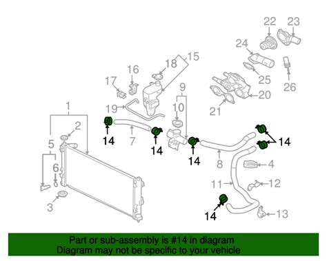 1995-2023 Mitsubishi Inner Hose Clamp MR404538 | Mitsubishi Parts Warehouse