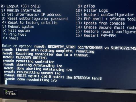 Having To Restart Pfsense Every Few Hours Drops All Connections