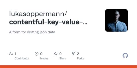 GitHub Lukasoppermann Contentful Key Value Editor A Form For Editing