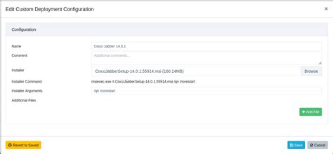 Cisco Jabber Install Upgrade Vulndetect An Alternative To The End Of Life Secunia Psi And