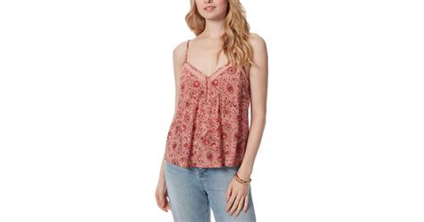 Jessica Simpson Summer Tank Cami In Red Lyst