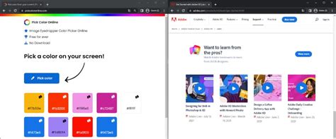 Hex Code Einer Farbe Aus Webseite Herausfinden Tutorial Pick Color