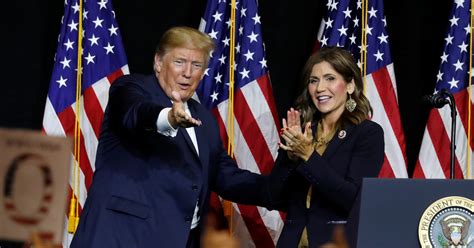 Kristi Noem Reignites Vp Chatter With Reported Plan To Endorse Trump
