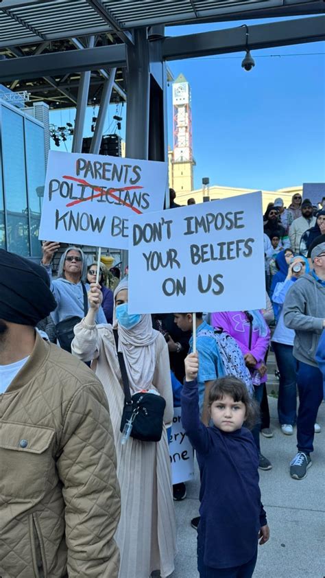 Taken At An Anti Lgbtq And Anti Sex Ed Protest In Canada Organized By