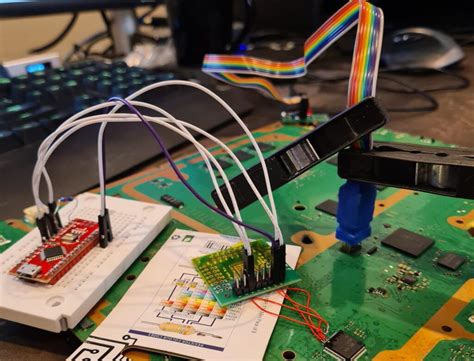 Patchen der PS4 Syscon Für Firmware Revert und Reparatur Anleitung von BwE kommender Syscon