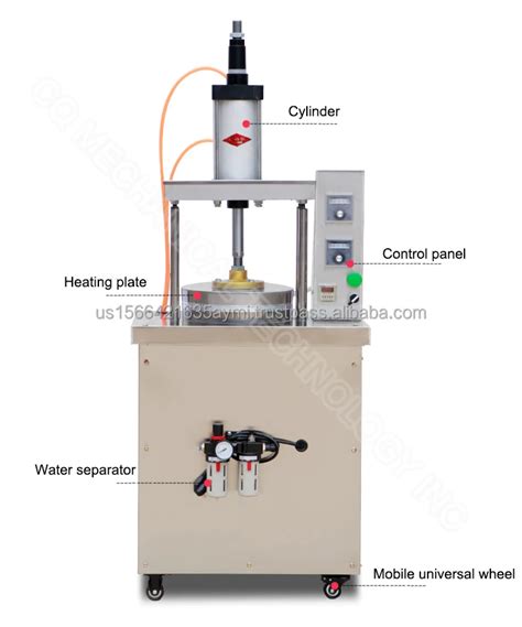 Tortilla Heat Press Machine Taco Shell Maker Electric Press Machine