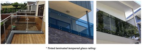 1352mm Tempered Laminated Glass Balcony Railingglobalstar Glass