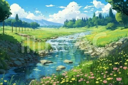 夏の風景イラスト No 23993718｜無料イラスト・フリー素材なら「イラストac」