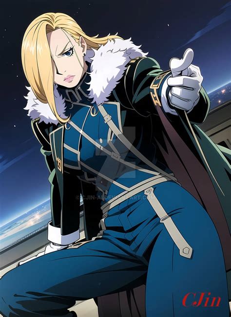 Olivier Mira Armstrong By Cjin Ai On Deviantart