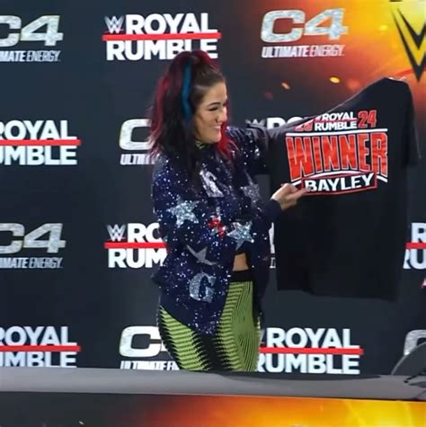 2024 Womens Royal Rumble Winner Bayley Rbayleybooty