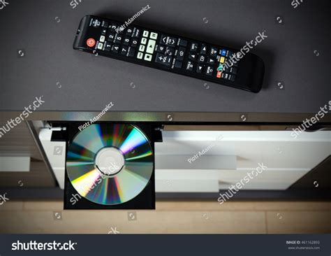 Remote Control Bluray Dvd Player Inserted Stock Photo Shutterstock