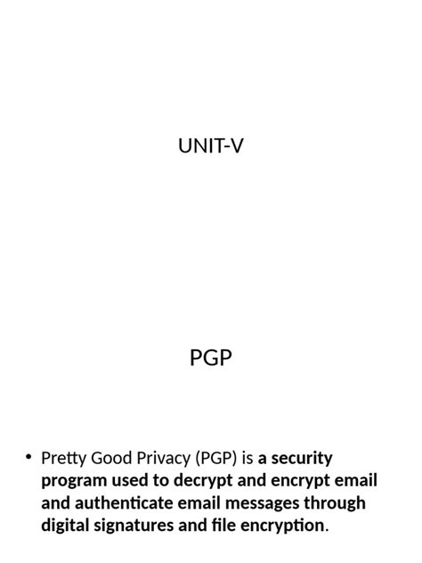 Pgp Pdf