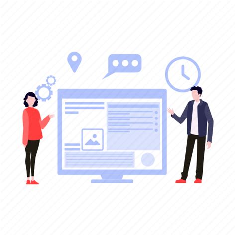 Babe Girl Monitor Working Screen Icon Download On Iconfinder