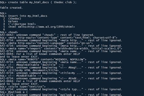 Avoiding Insert Glitches With Sqlplus And Sqlcl Learning Is Not A