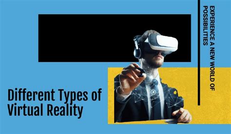 Types Of Virtual Reality Exploring The Virtual World
