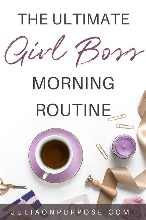 How To Create The Perfect Morning Routine Julia On Purpose Morning Routine Morning Routine