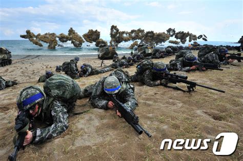 2017 한·미 해병대 상륙훈련 뉴스1