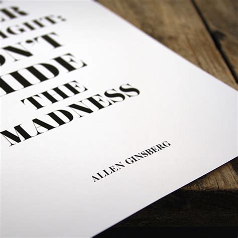 Allen Ginsberg Quotes On Writing Quotesgram