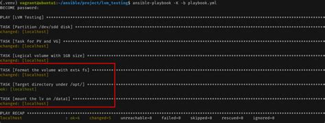 Use Ansible To Automate Logical Volume Manager Lvm Ostechnix