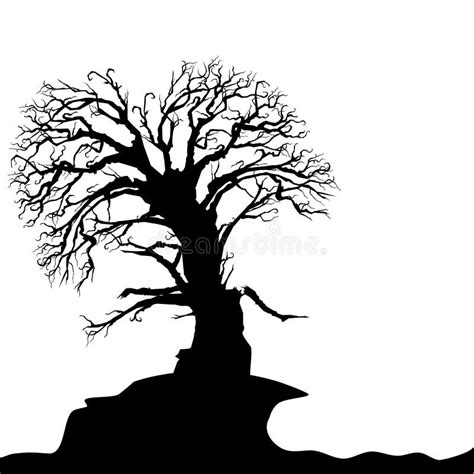 Dead Abstract Tree Stock Vector Illustration Of Death 41321456