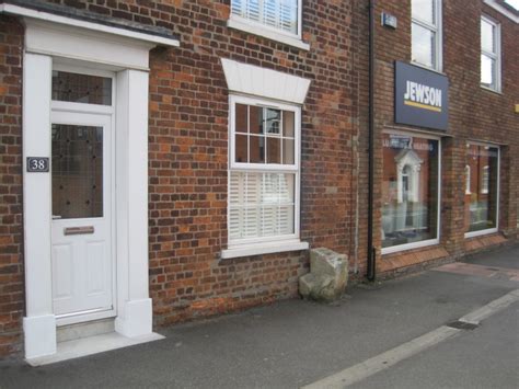 Mounting Block Outside No 38 Beverley East Riding Of Yorkshire
